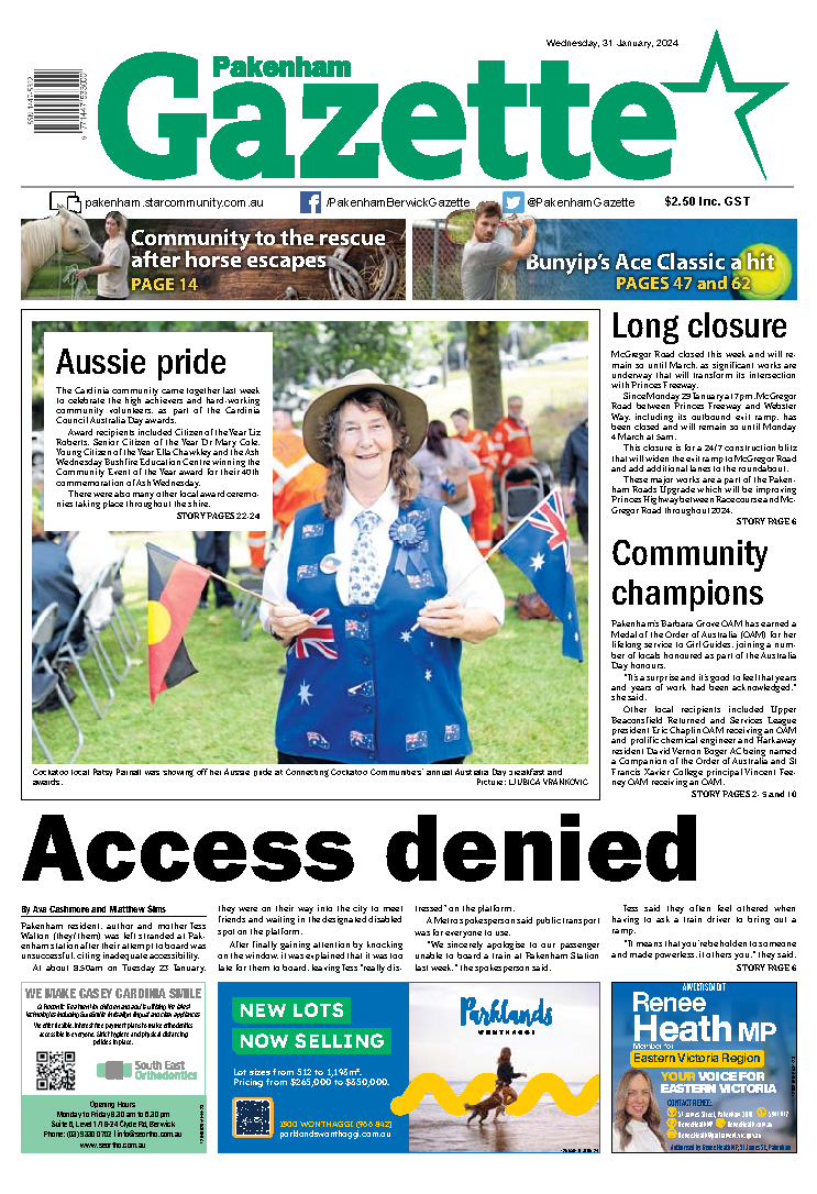 Pakenham Gazette - 31st January 2024 | Pakenham Gazette