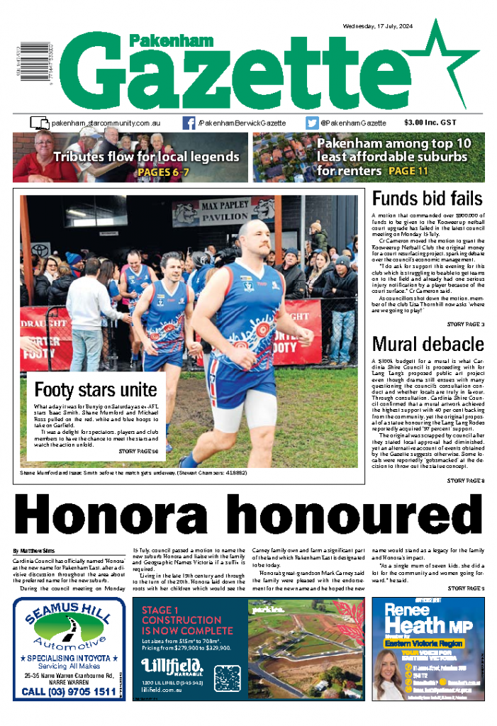 Pakenham Gazette - 17th July 2024 | Pakenham Gazette