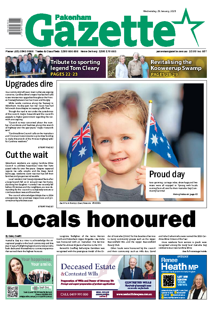 Pakenham Gazette - 29th January 2025 | Pakenham Gazette