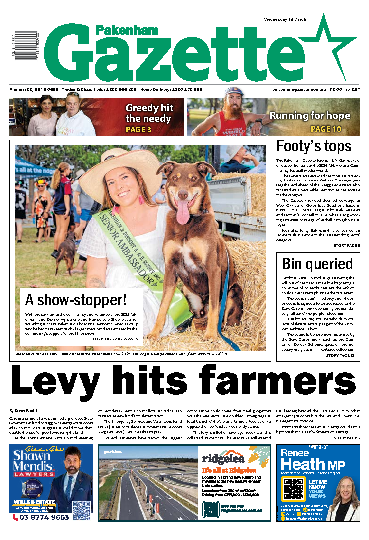 Pakenham Gazette - 19th March 2025 | Pakenham Gazette