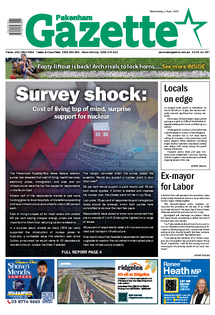 Pakenham Gazette - 2nd April 2025 | Pakenham Gazette